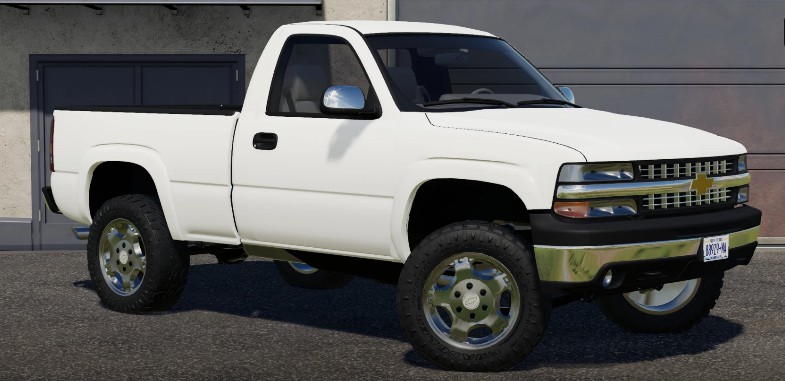 FS19 2002 Chevy Silverado 1500 Single Cab Short Bed v1.0 - FS 19 & 22 ...