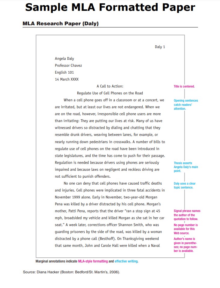 Mla Document Format ~ Certificate Letter