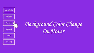 Jquery Background color change on hover