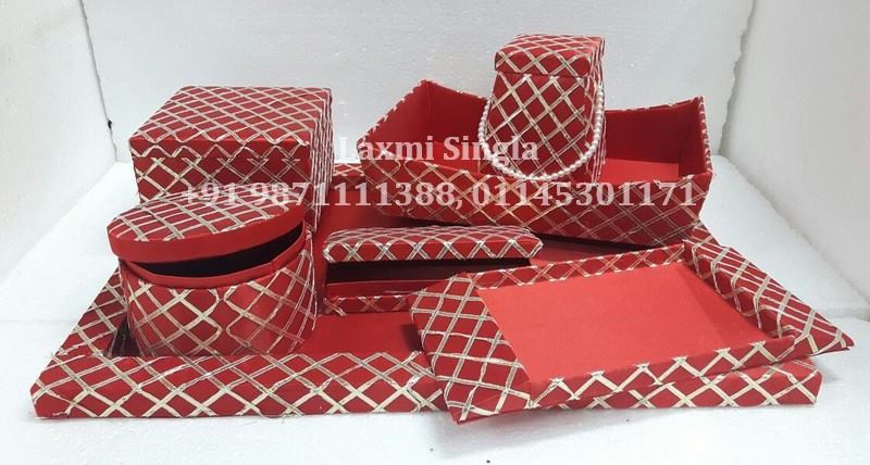 The Wedding Designers: Saree Packing Trays