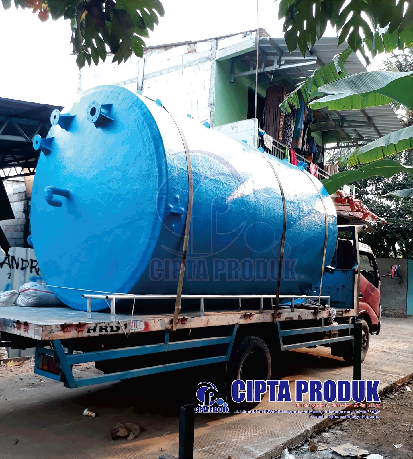 Produk Tangki panel Fiber Indonesia: Tangki Air Silinder / Tangki Air ...