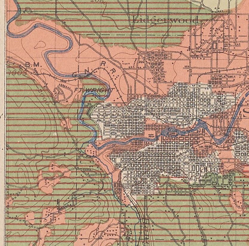 Big Bend Railroad History: Seattle Lake Shore & Eastern Bridge Photos