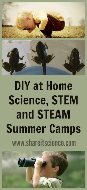Share it! Science : DIY At-Home Science, STEM and STEAM Summer Camps