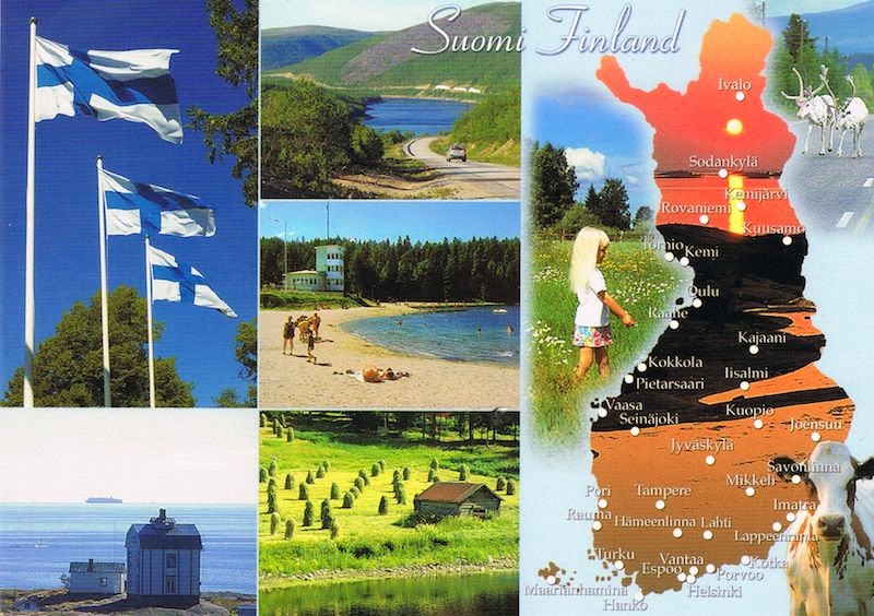 Postcard Voyage: Postcard from Finland!