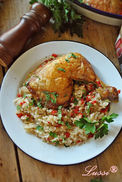 Lussi`s World of Artcraft: Как се прави традиционно пиле с ориз ...