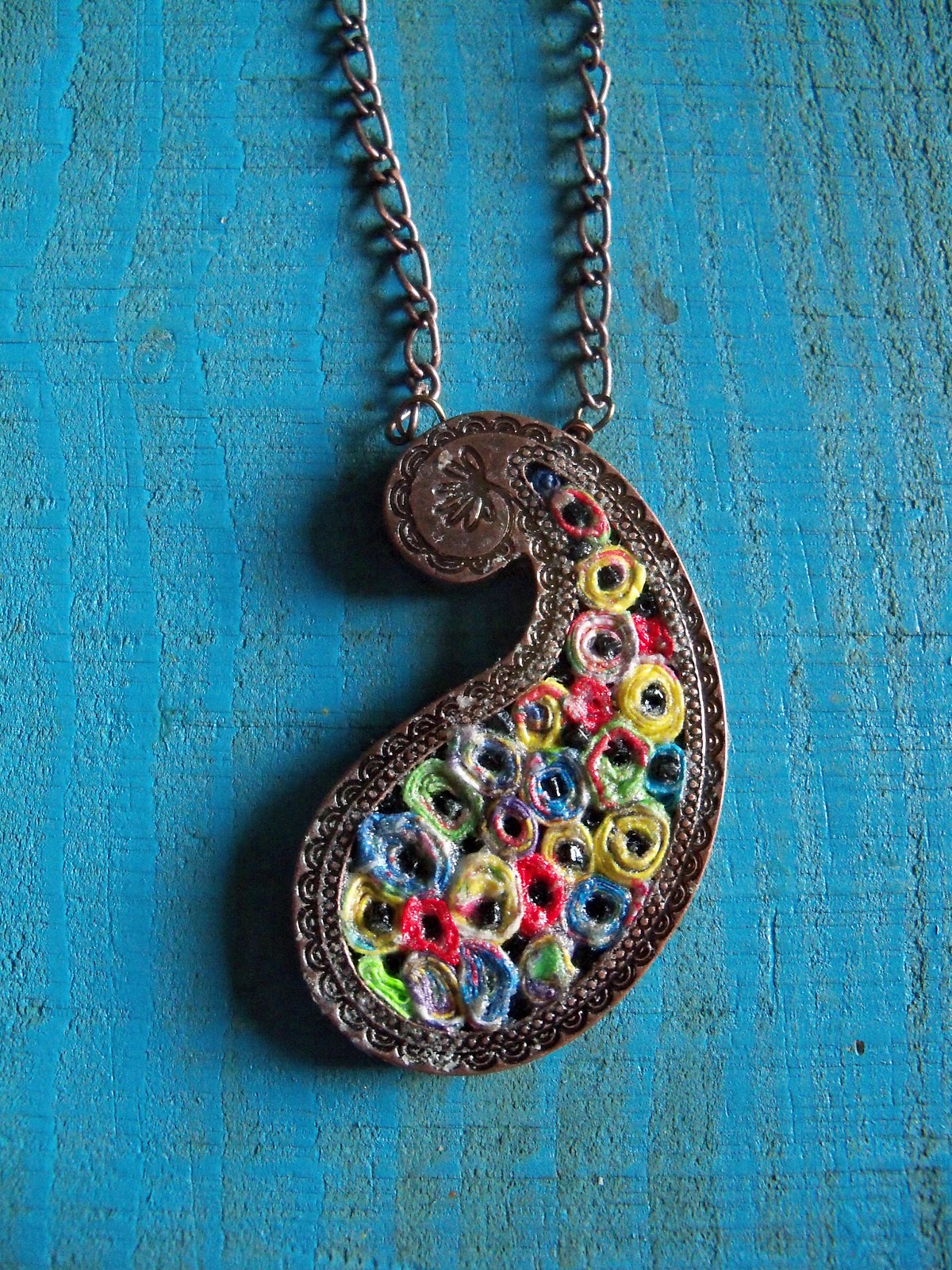 Brier Design Studio: Paper Mosaic Necklaces in GreenCraft Magazine