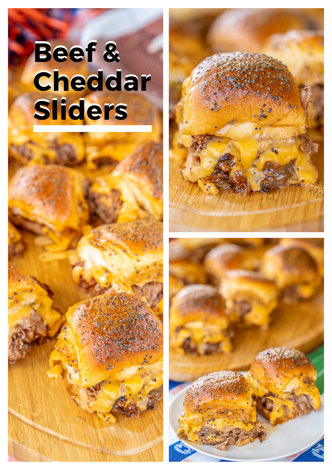 Beef & Cheddar Sliders