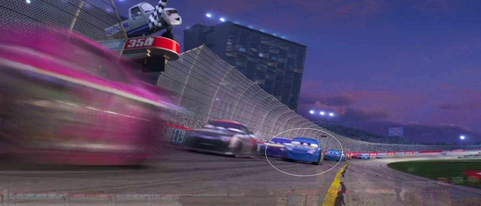 Dan the Pixar Fan: Cars 3: Floyd Mulvihill (with Launcher)