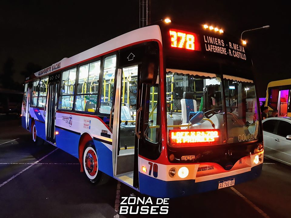 Colectibus - Zona de Buses: LINEA 378