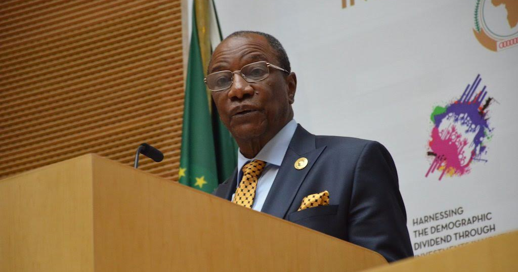 Welcome to Icechuks Blog : Photos: Guinean President, Alpha Conde ...