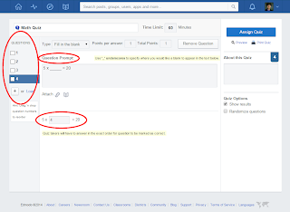 Educational Games: Using Edmodo to Create a Quiz
