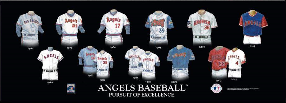 Los Angeles Angels Uniforms | Heritage Uniforms and Jerseys - NFL, MLB ...