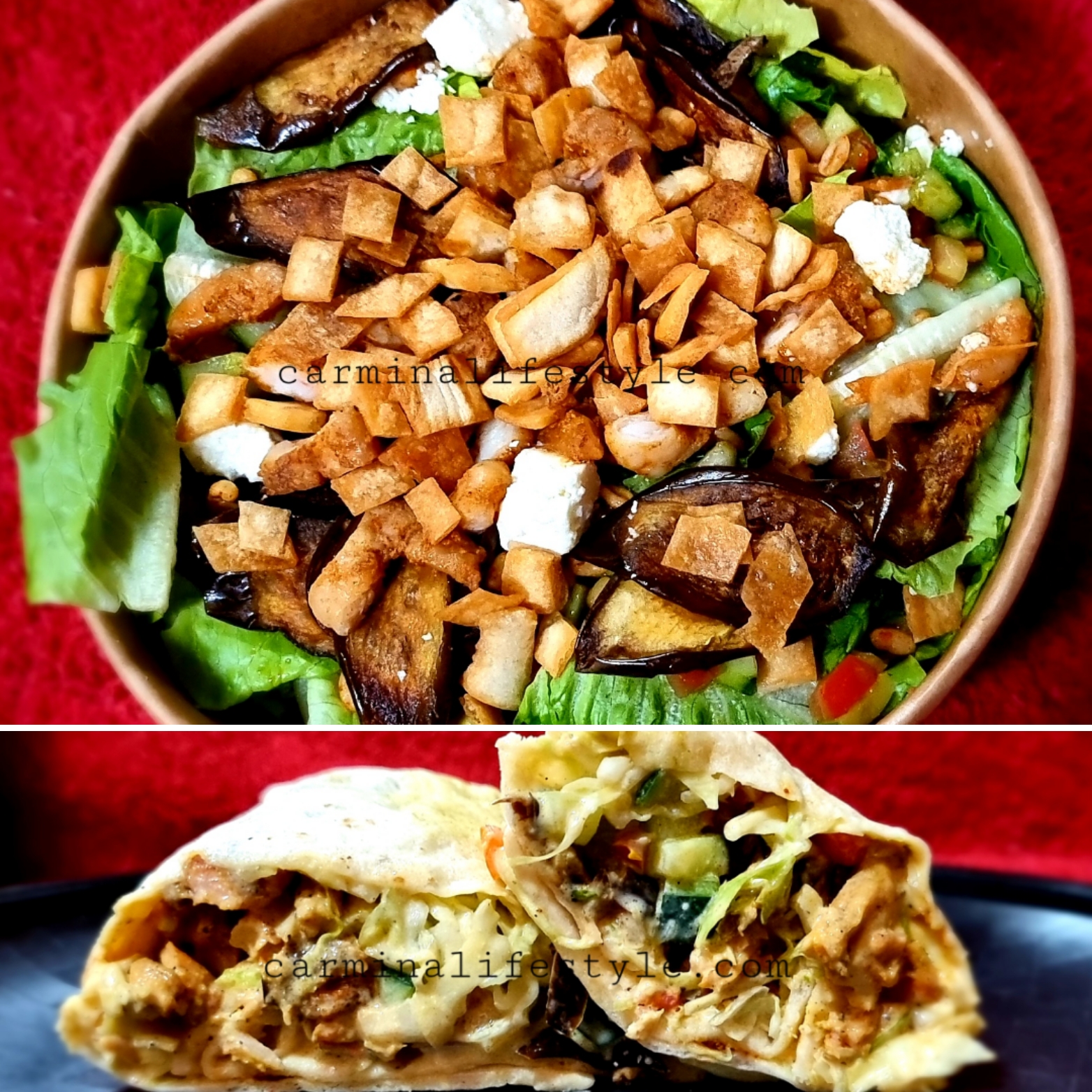 Smoked Paprika Shrimp Salad and Levantine Chicken Laffa at Medley ...