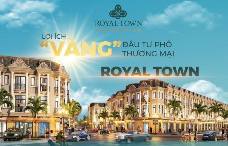 invert: [Infographic] Lợi ích "Vàng" đầu tư nhà phố thương mại ROYAL TOWN