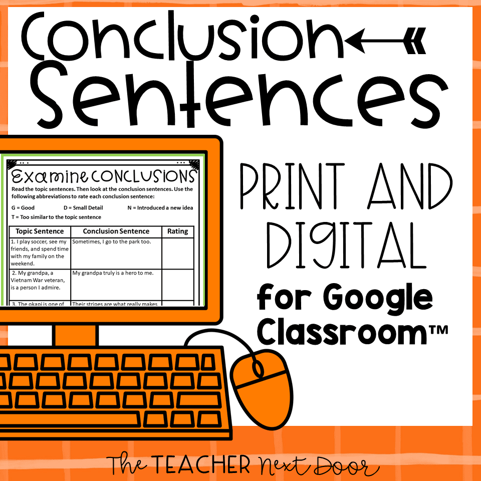 Conclusion Sentence Examples For Kids - Birthday Letter