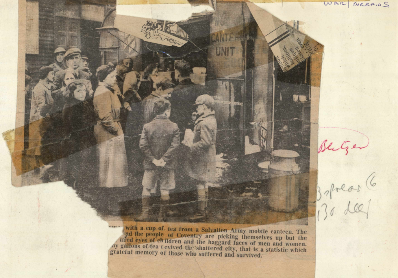 Andrew Simpson: Images from the last world war