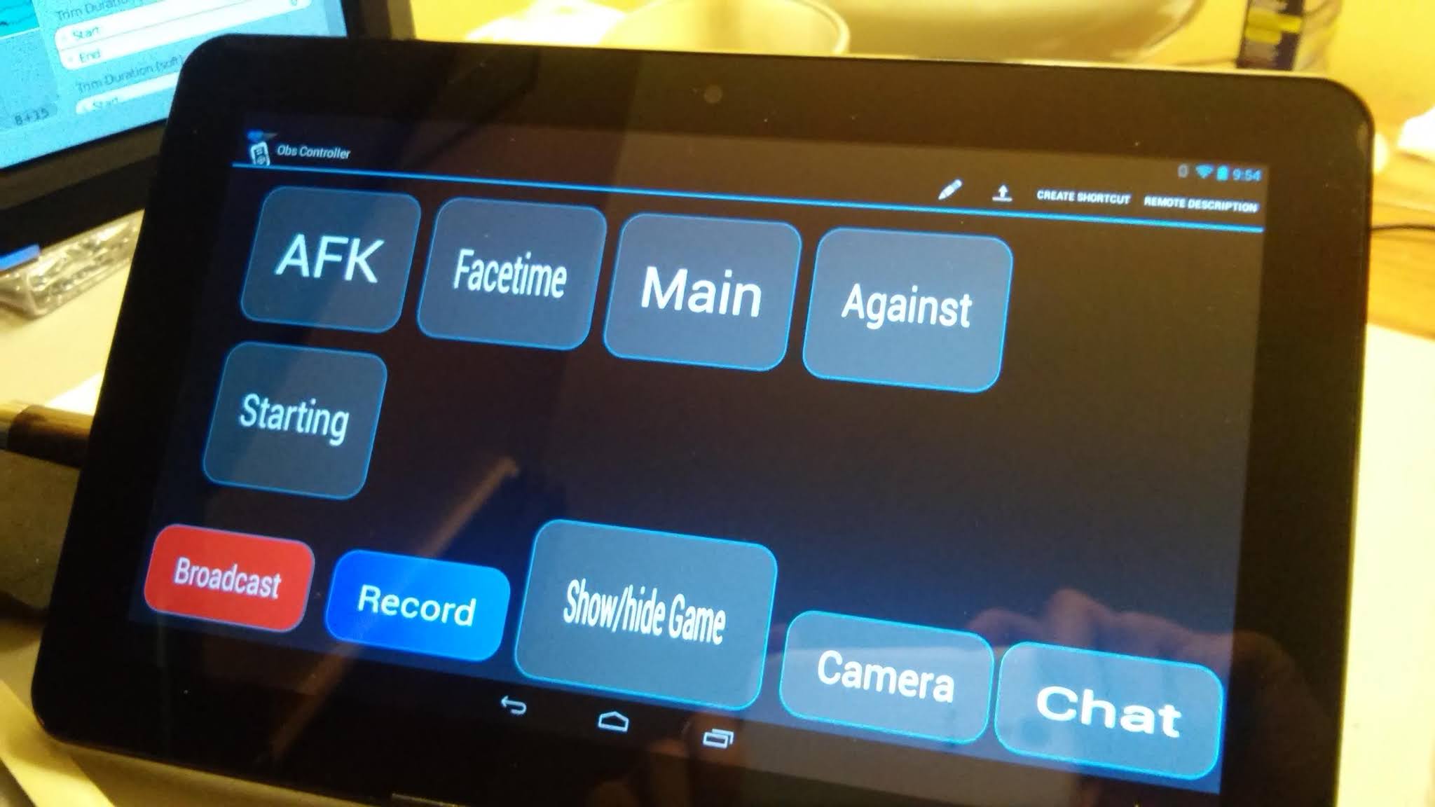 OBS // Controlador web para OBS - websocket
