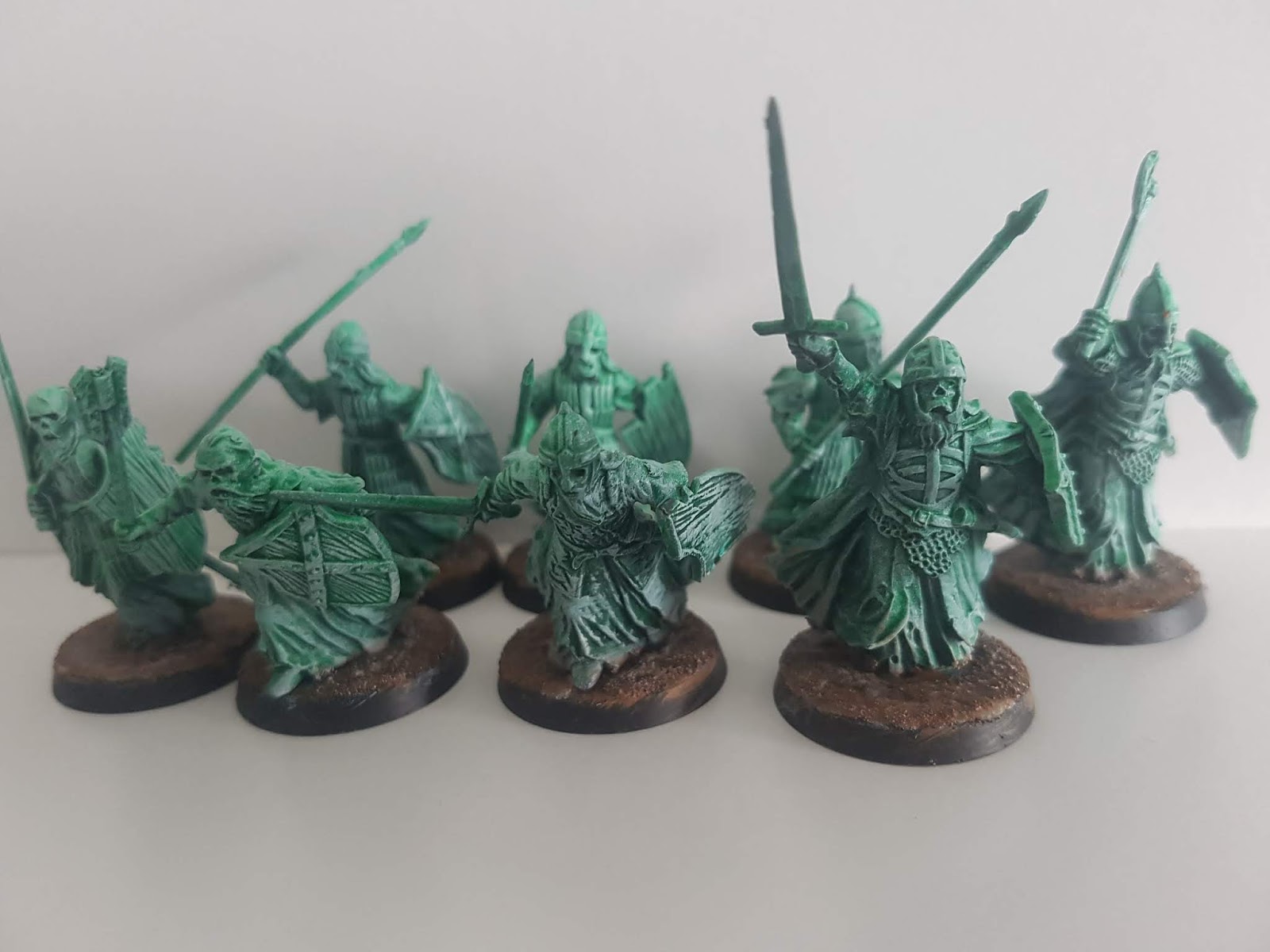 A Fistful of Miniatures: The Army of the Dead- Middle-earth Tactica