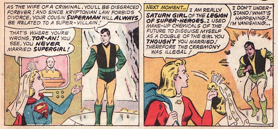 Supergirl Comic Box Commentary: Back Issue Box: Action Comics # 307