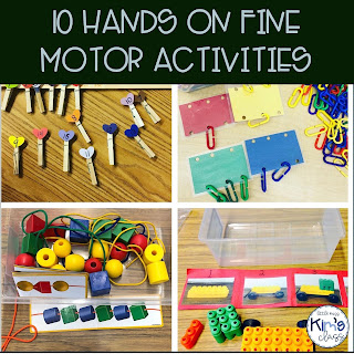 Little Miss Kim's Class: 10 Hands On Fine Motor Activity Ideas