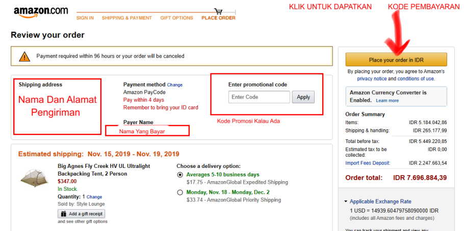 Cara Membeli Barang di Amazon Tanpa Kartu Kredit ( Dengan Western Union) - Santri Dan Alam