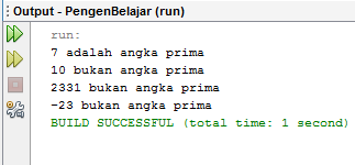 Coding Mengecek Angka Prima Dalam Java - Tutorial Java Mudah