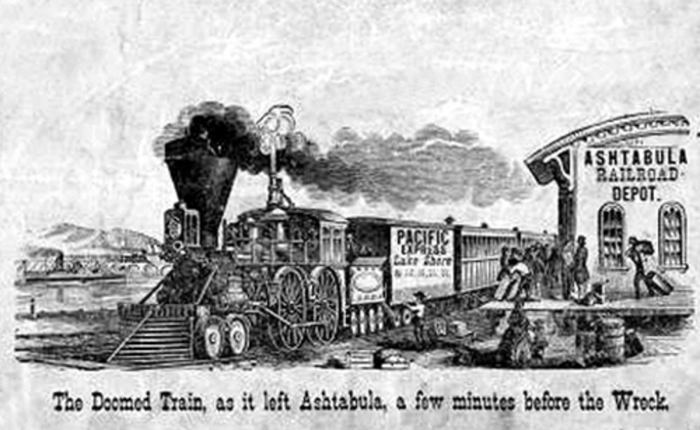The Ashtabula Railroad Bridge Collapse, 1876