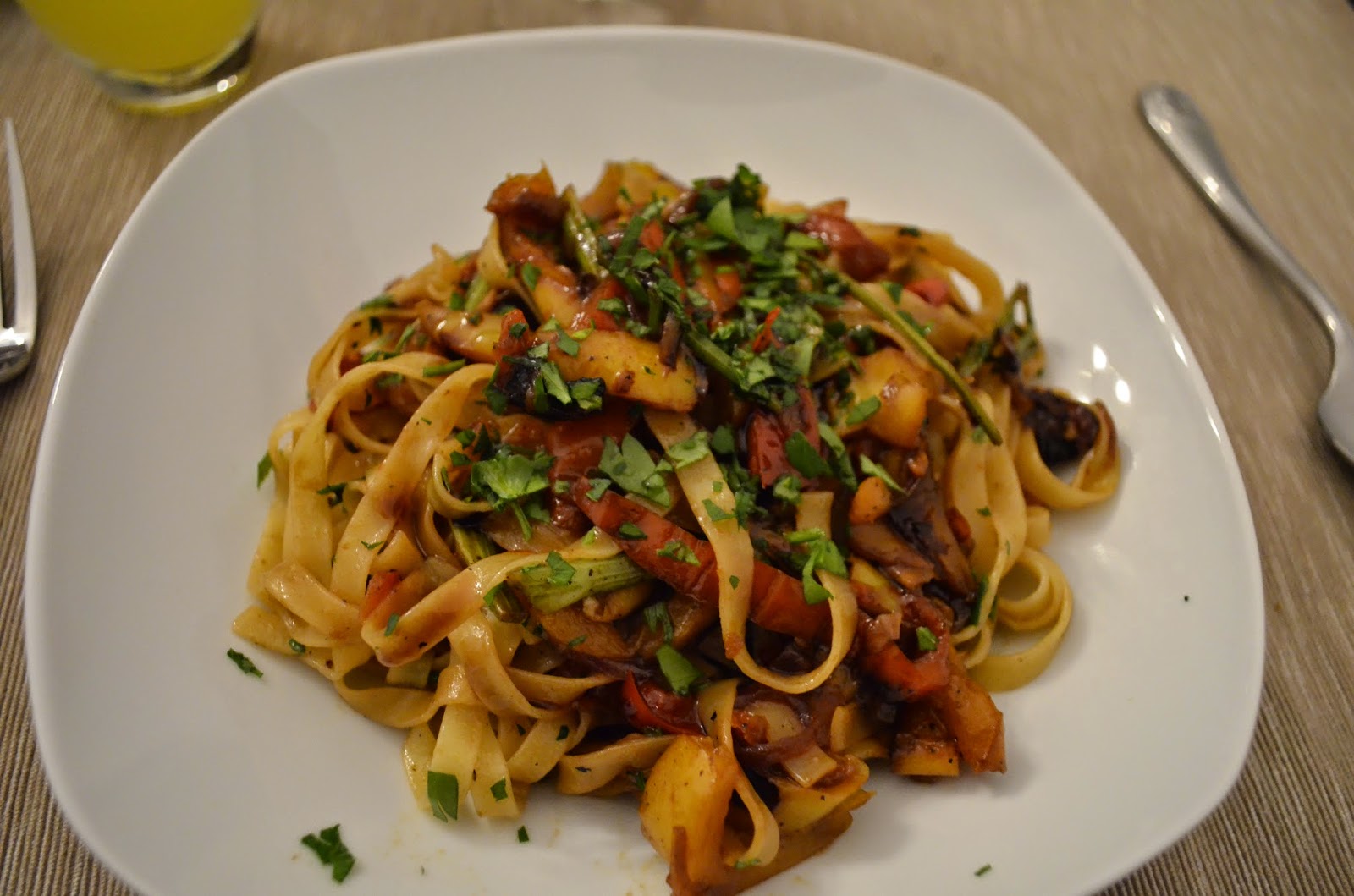 Pasta Peperonata ~ Stuff and Spice