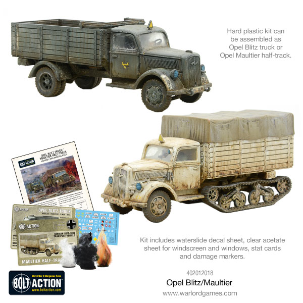 [TMP] "Opel Blitz/Maultier Pre-Order " Topic