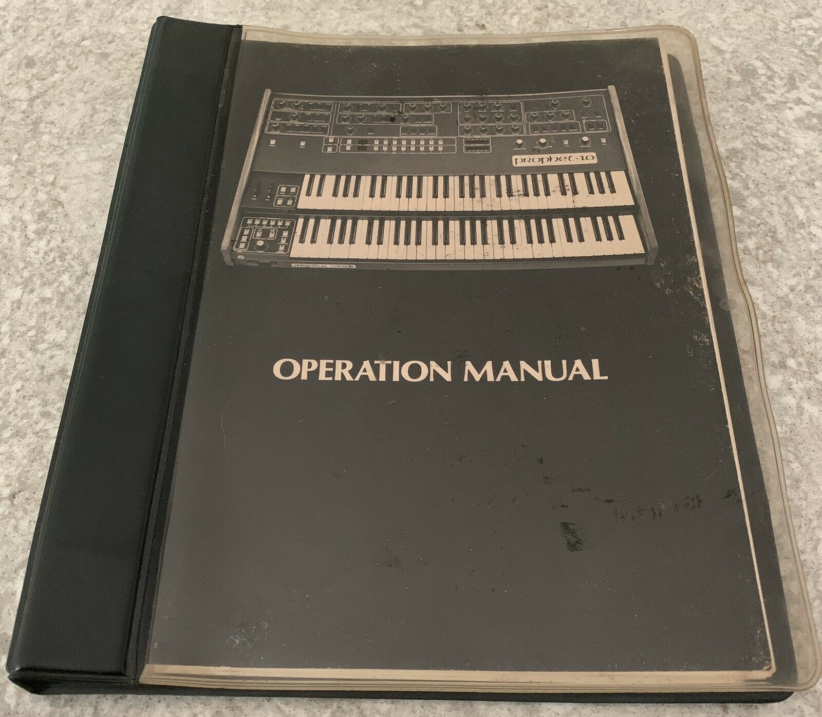 MATRIXSYNTH: SEQUENTIAL CIRCUITS SCI PROPHET-10 ORIGINAL OWNER'S MANUAL