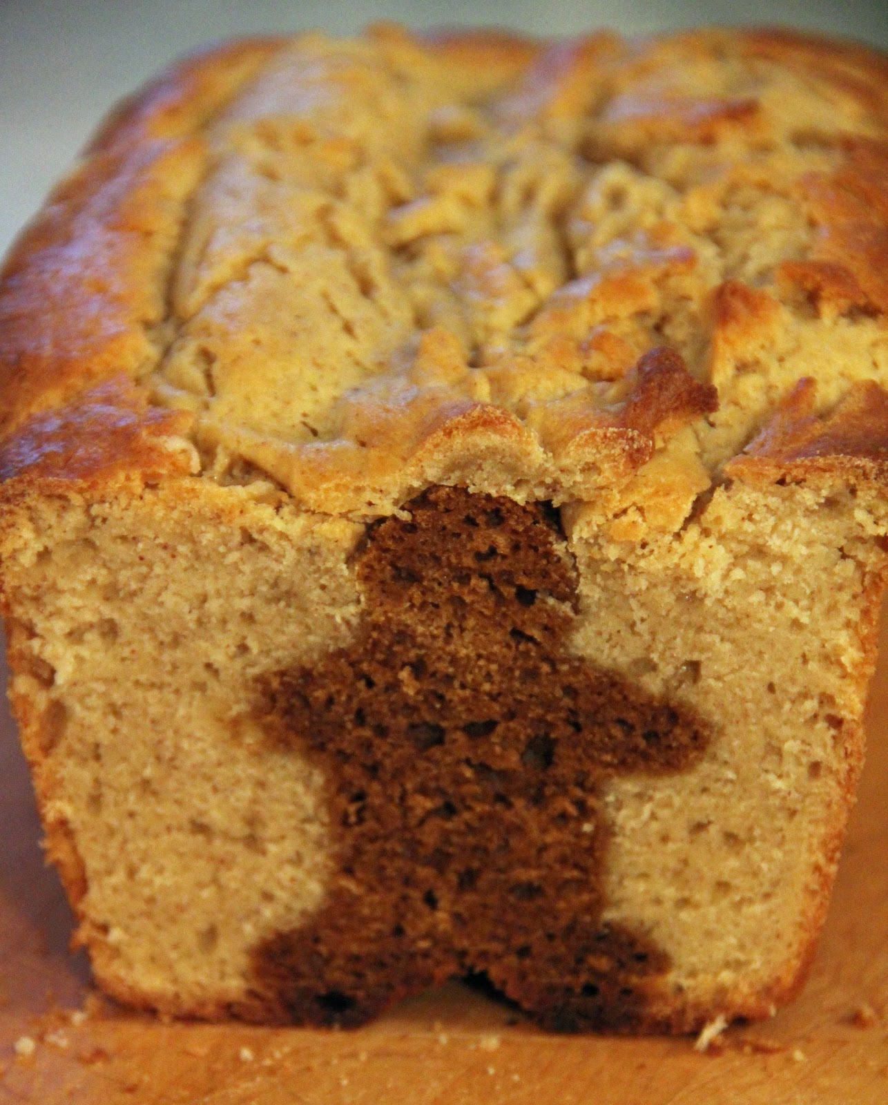 Jo and Sue: Eggnog and Gingerbread Surprise Loaf