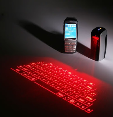 Awesome Wireless Virtual Qwerty Keyboard | 100knot