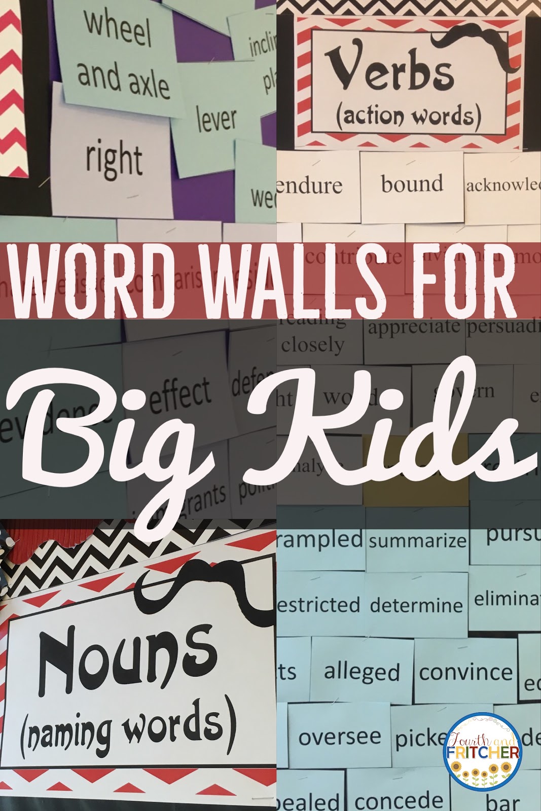 Fourth and Fritcher: Word Walls for Big Kids