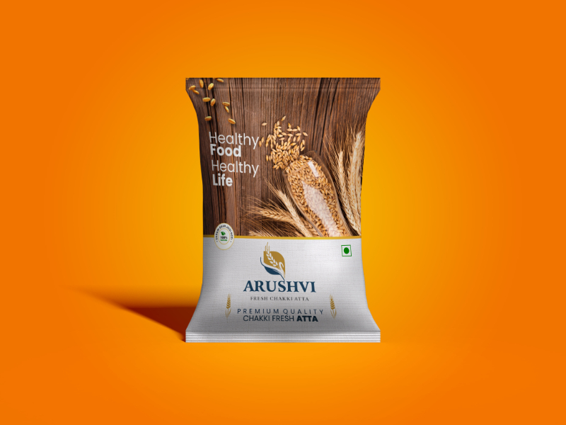 Arushvi Fresh Chakki Atta – Packaging Of The World