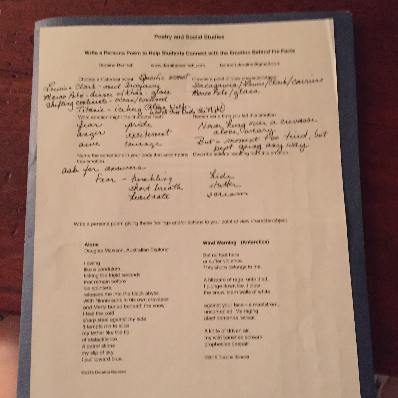 Dori Reads: Poetry and Social Studies