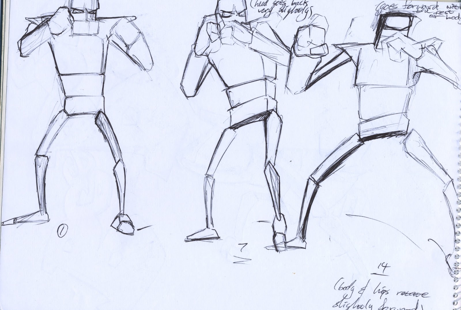 Sarfo's Sketchbook: Roundhouse Kick