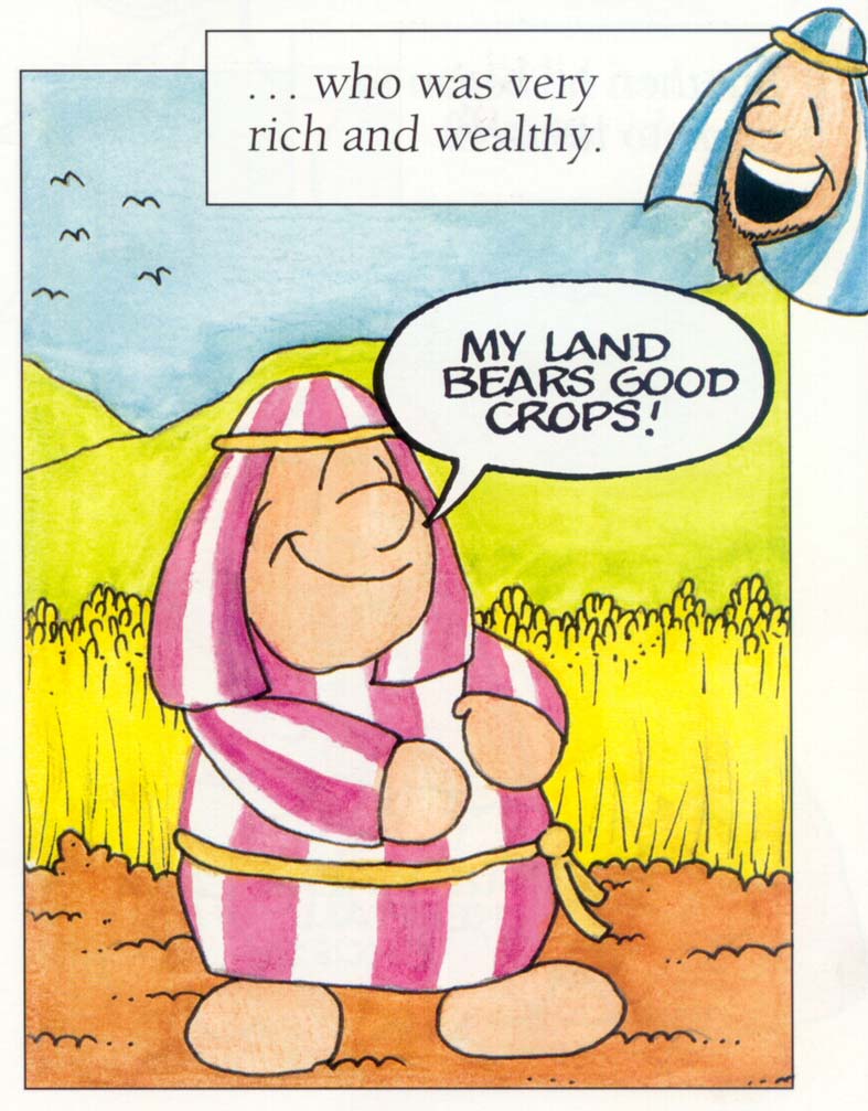 Mis recursos para el aula: The Parable of the Rich Fool