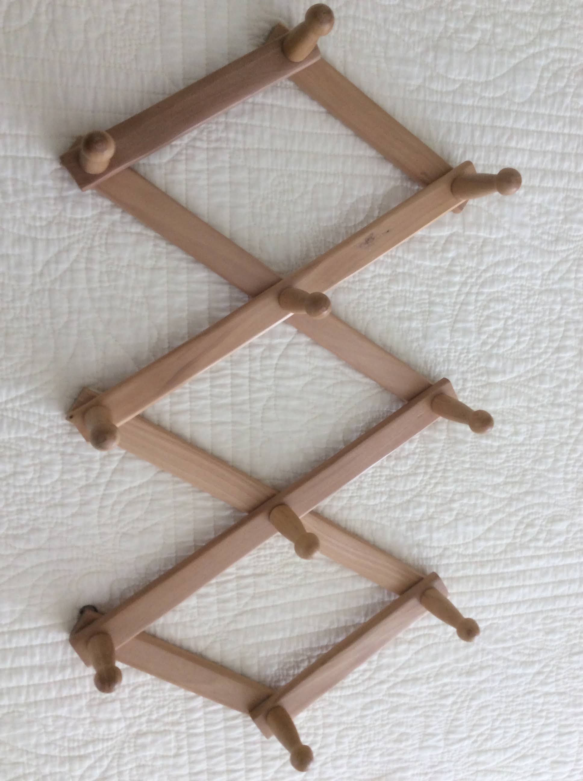 Fresh Vintage by Lisa S: Repurposing an Expandable Rack into a Shelf