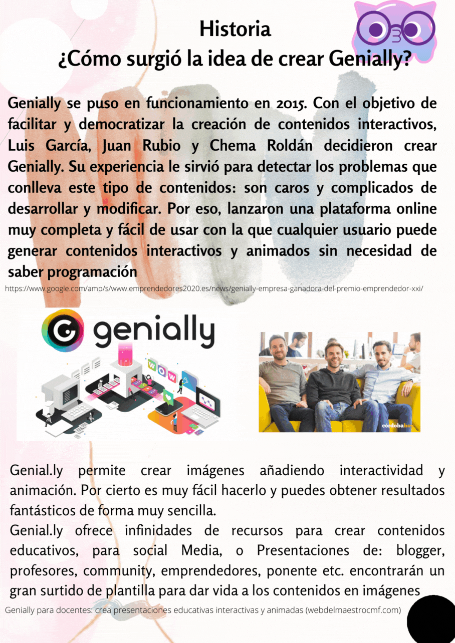 Plataforma educativa genially: 2021