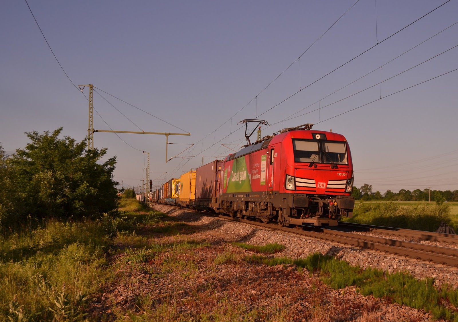 LA PASSION DU TRAIN: Allemagne Rheintalbahn le 8-06-2019 par Tarek