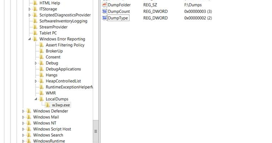 Gürkan Alkan..: WER ile Otomatik IIS Dump Almak