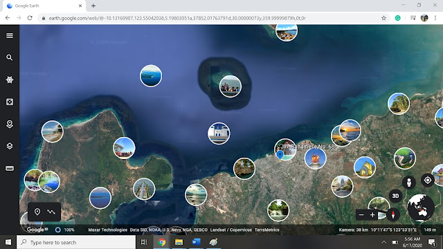 Google Earth Web