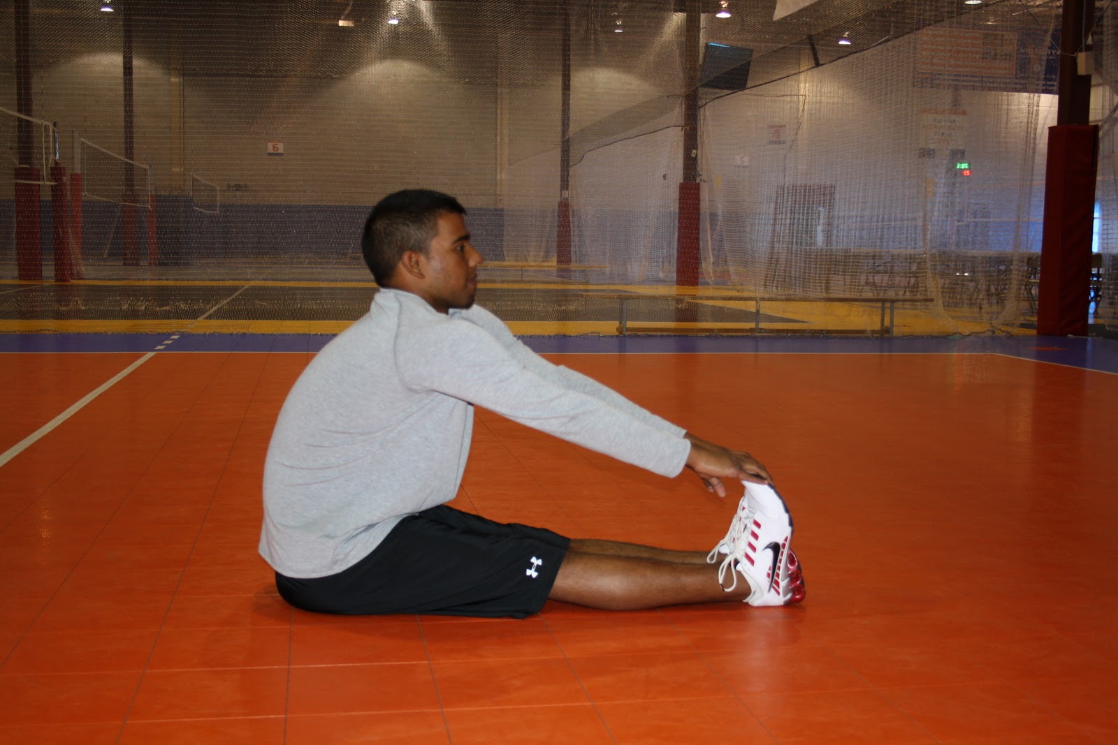 Victory Volleyball & Adult Sports: Stretching Pictures!