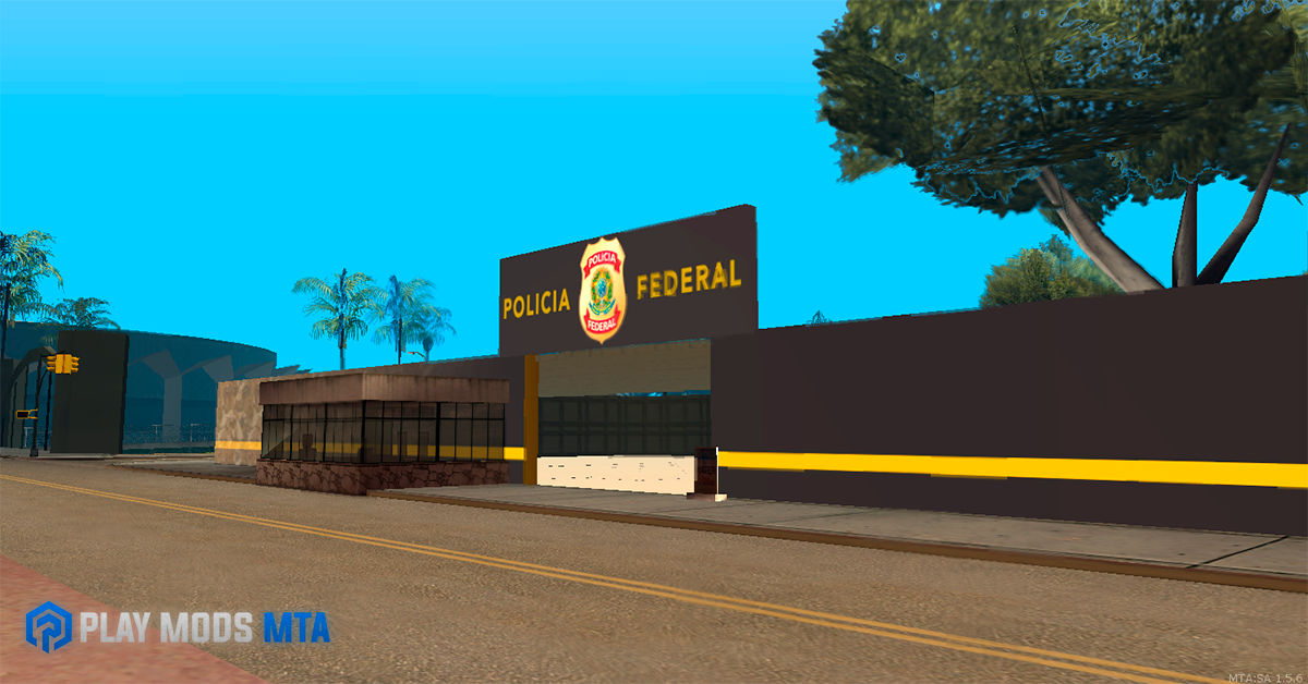 MTASA - BASE DA POLÍCIA FEDERAL REALISTA - MTA Brasil