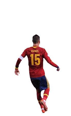 Render de Sergio Ramos España