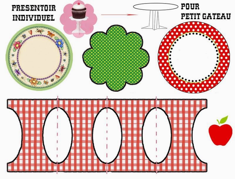 Diferent Styles: Free Printable Mini Cupcake Stands. - Oh My Fiesta! in ...
