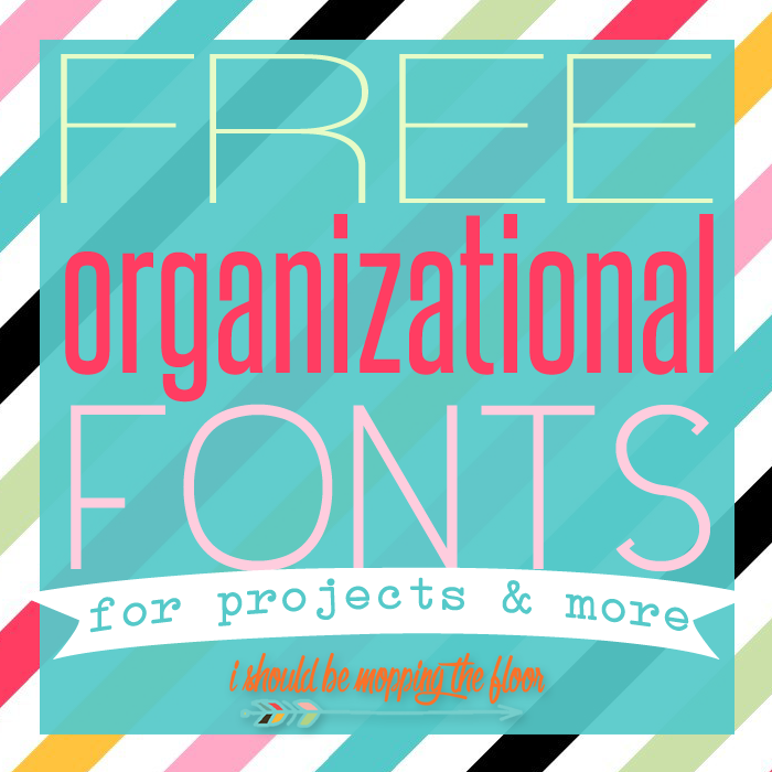 Free Fonts for Organizational Projects (and Free Graphics, too!) | i ...