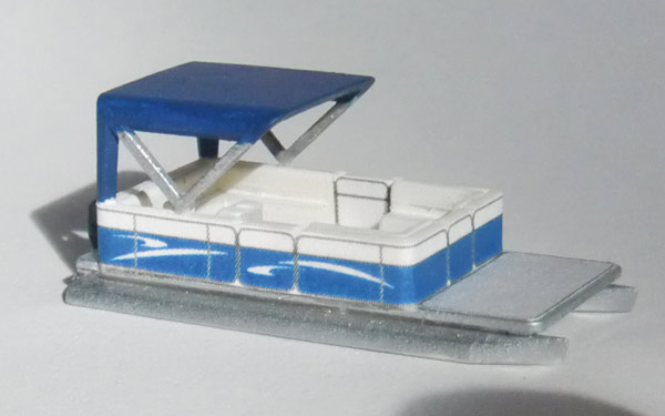 Bone Valley Modeler: N Scale Pontoon Boat