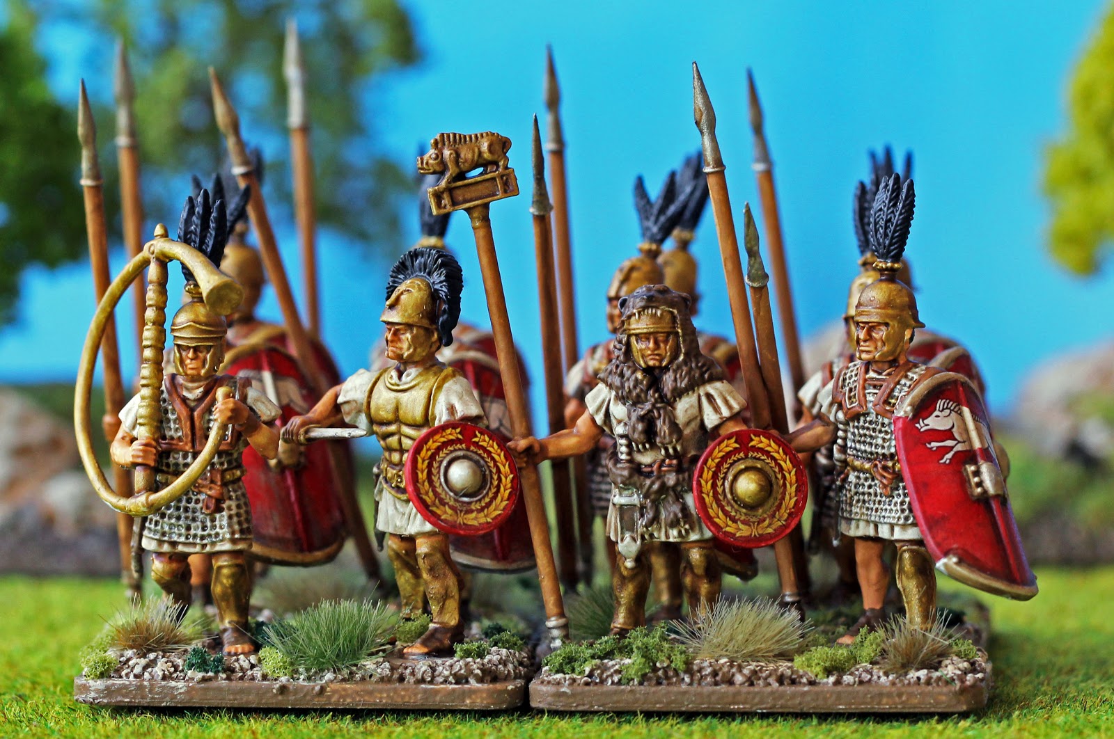 Bucellarii: Republican Roman Principes, Triarii and Command