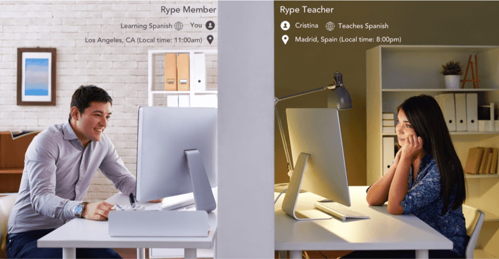 Rype one of the best websites for learning foreign languages